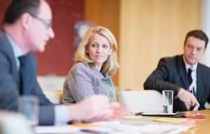 PR Photography Of Meeting In The City